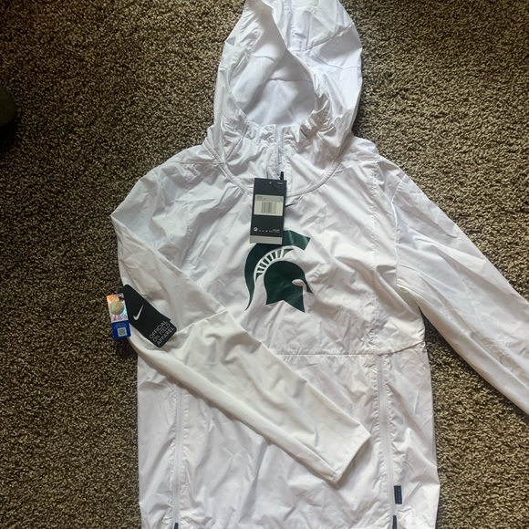 Nike | Tops | Nwt Michigan State Nike Onfield Windbreaker | Poshmark